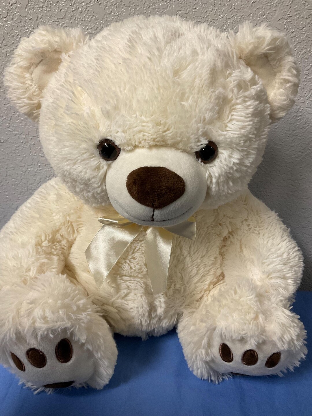 Linzy Toys Plush Cream Teddy Bear Stuffed Animals Plush Toys Collectors ...