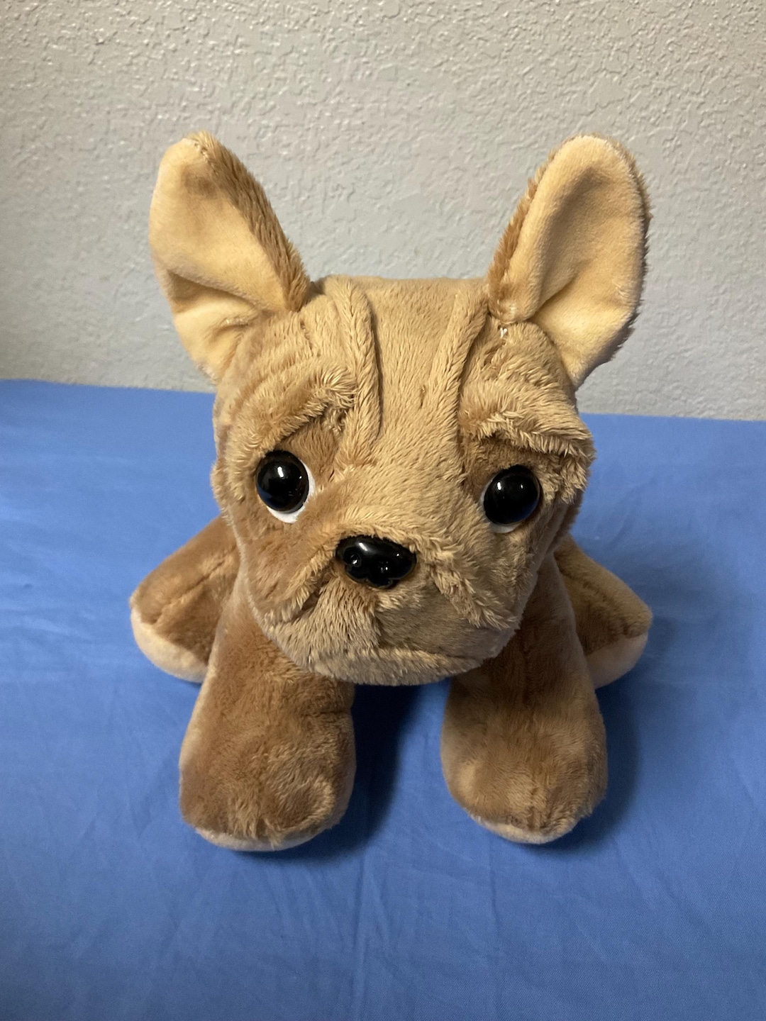 Cuddle & Calm Plush Brown Bulldog Weighted Stuffed Animal Plushies ...