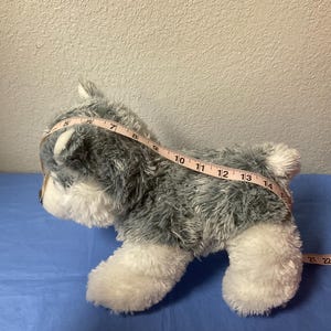 Grey & White Wolf Stuffed Animals Plush Animals Plush Toys Kids Toys ...