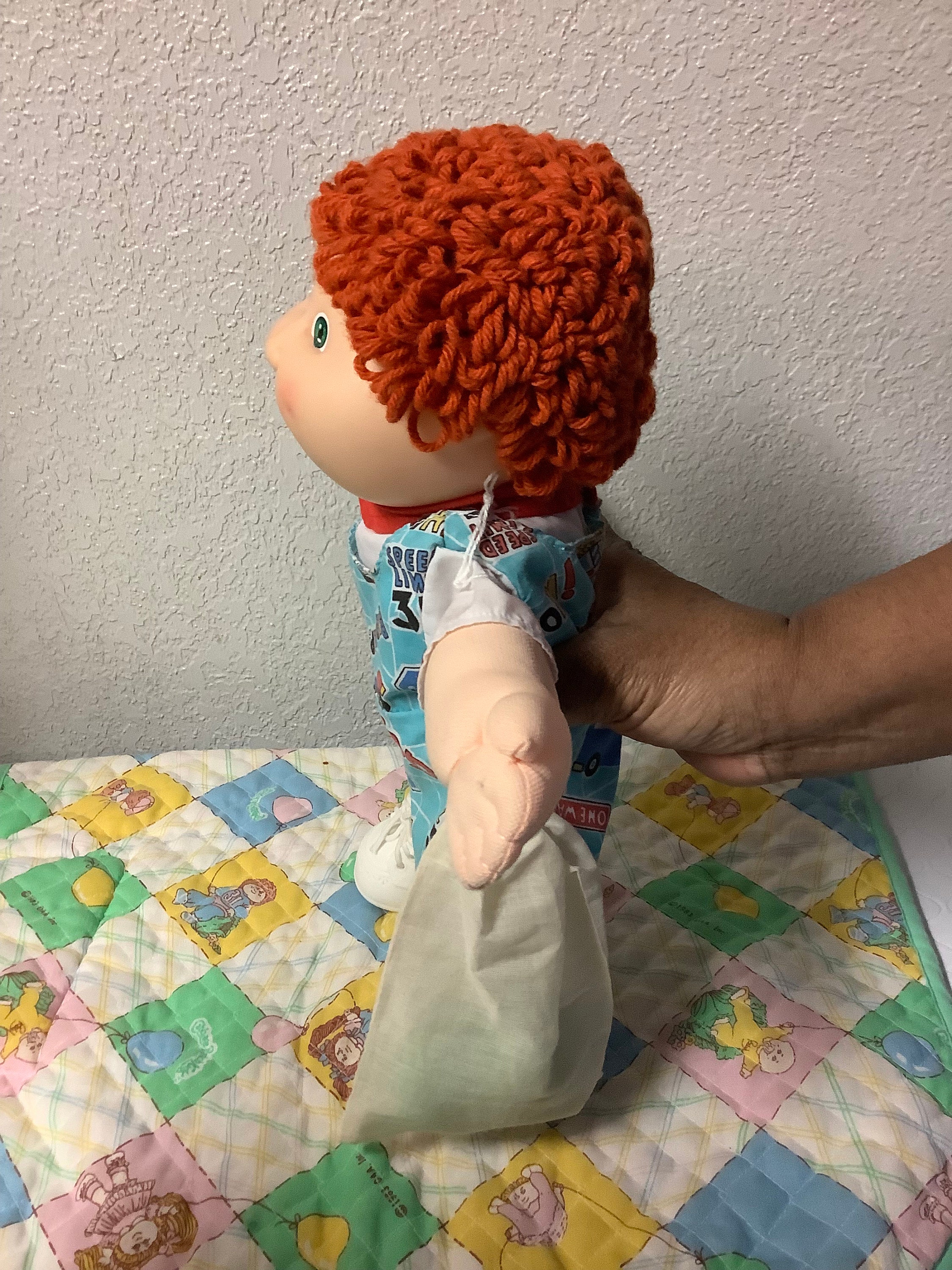 Adorable Vintage Cabbage Patch Kids Toddler Red Hair Head Mold 3 1988 ...