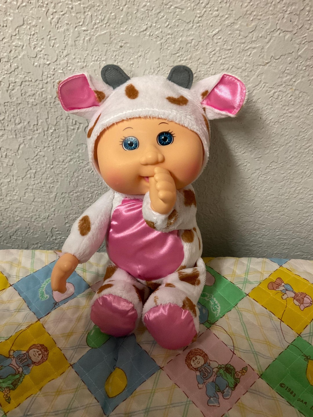 Cabbage Patch Kids “cutie” Clara the Cow CPK Doll Stuffed Animals Plush ...