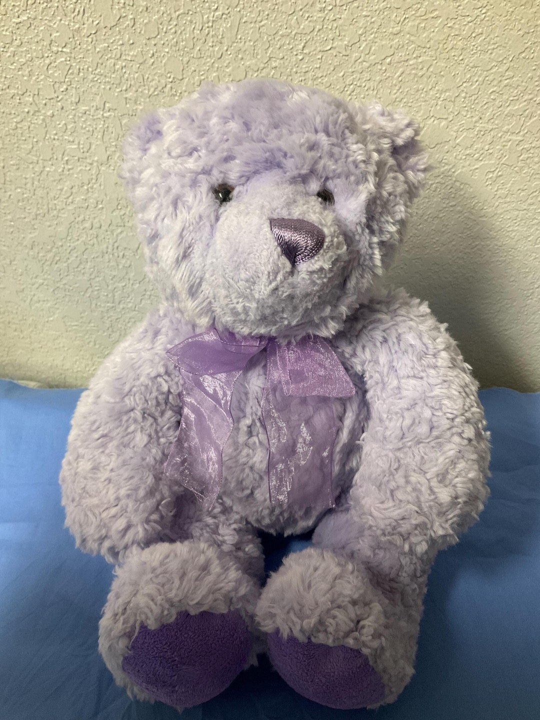 Build A Bear Purple/lilac Bear Stuffed Animal Plush Animal Stuffed Bear ...