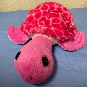 The Petting Zoo’s Plush Pink Turtle Stuffed Animals Plush Toys Turtle ...