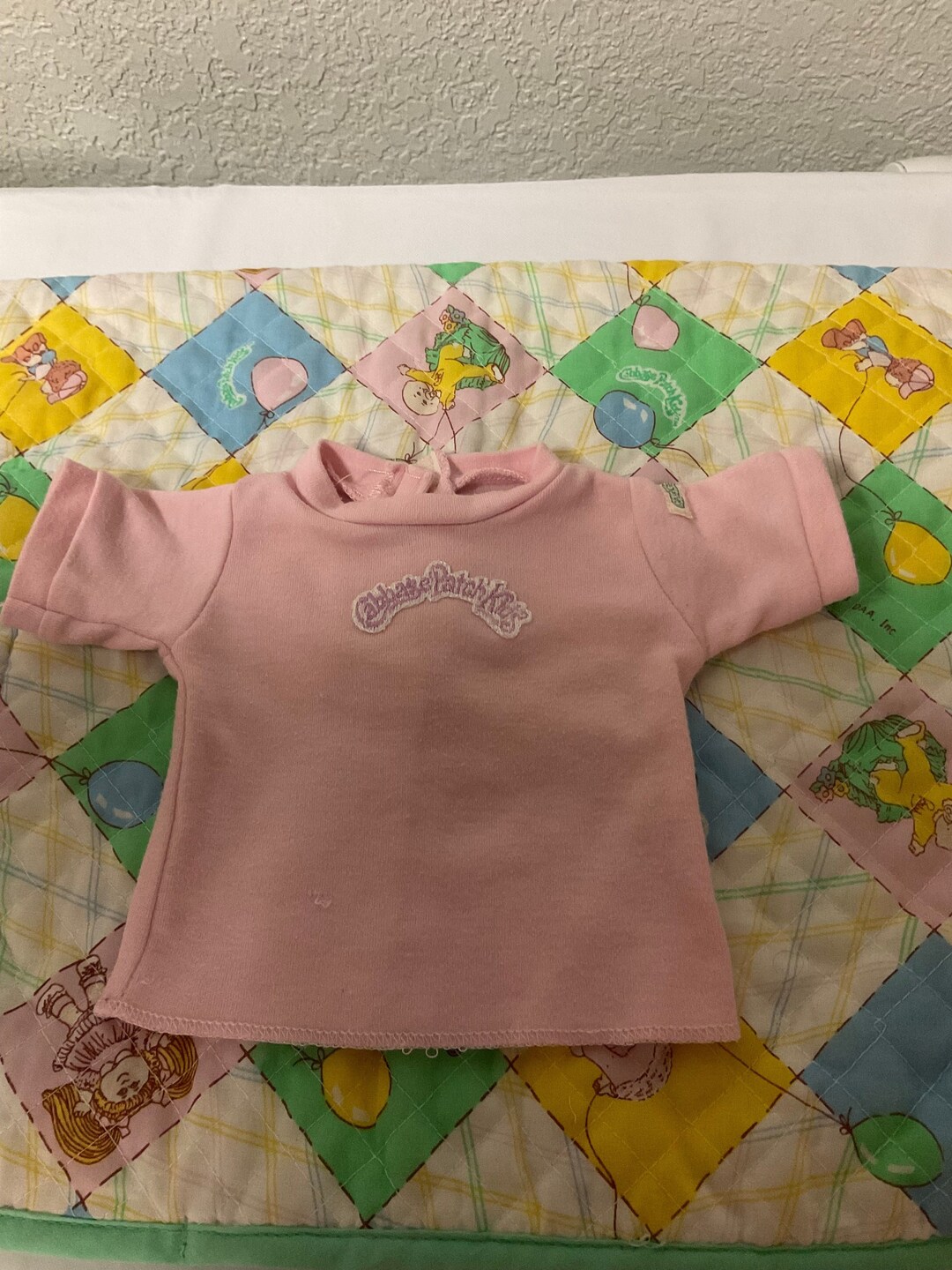 Vintage Cabbage Patch Kids Pink Shirt for CPK Girl Doll All Occasions ...