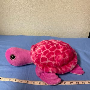 The Petting Zoo’s Plush Pink Turtle Stuffed Animals Plush Toys Turtle ...