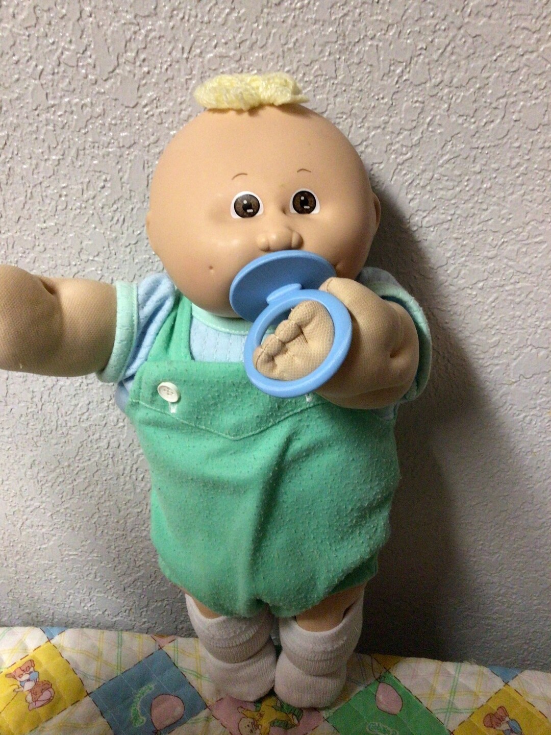 Vintage Cabbage Patch Kid With Pacifier - Etsy
