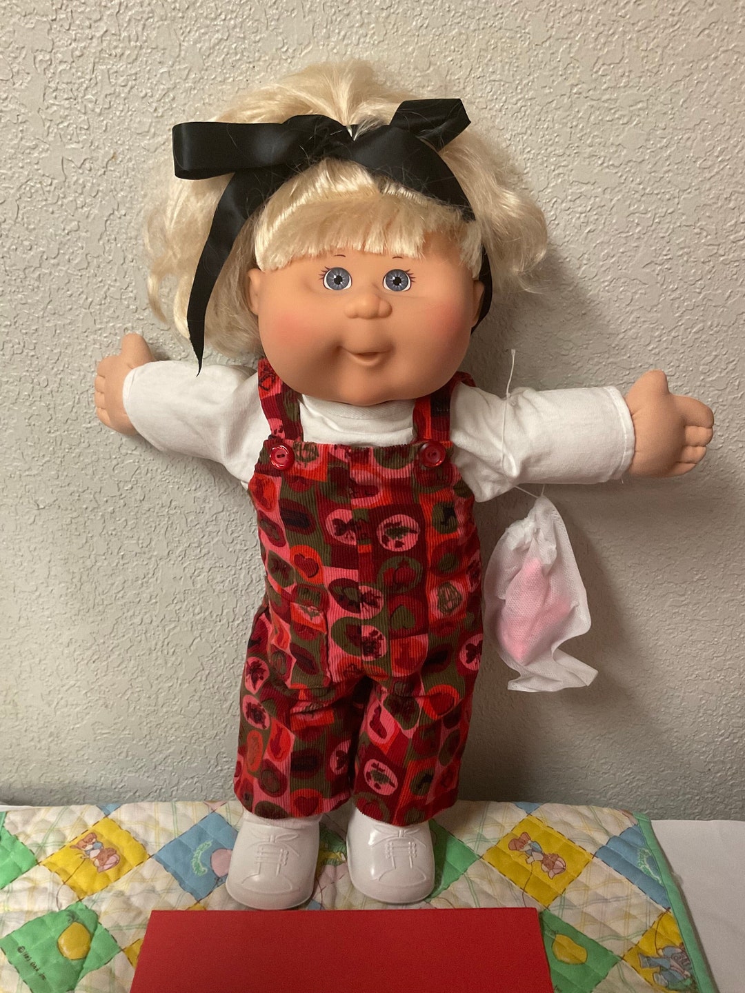 Vintage Cabbage Patch Kid Play Along Girl PA-7 Blonde Cornsilk Single ...