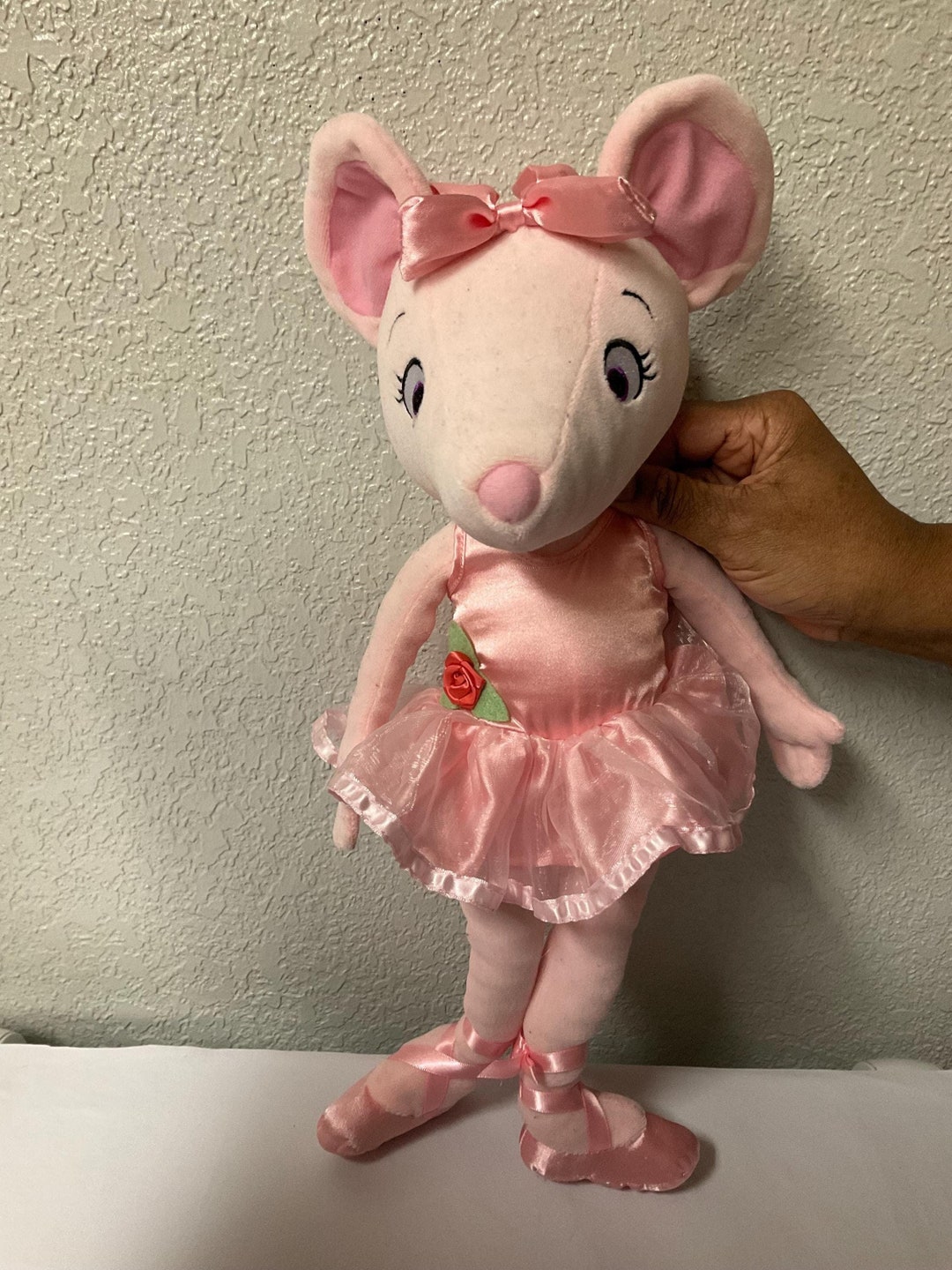 Angelina Ballerina Sababa Toys Stuffed Animals Plush Pink Rat Pink Tutu ...