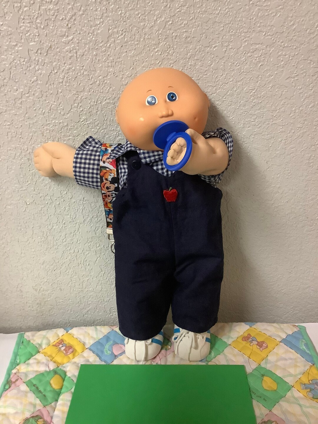 Vintage Cabbage Patch Kid Harder to Find Bald Boy Blue Eyes With ...
