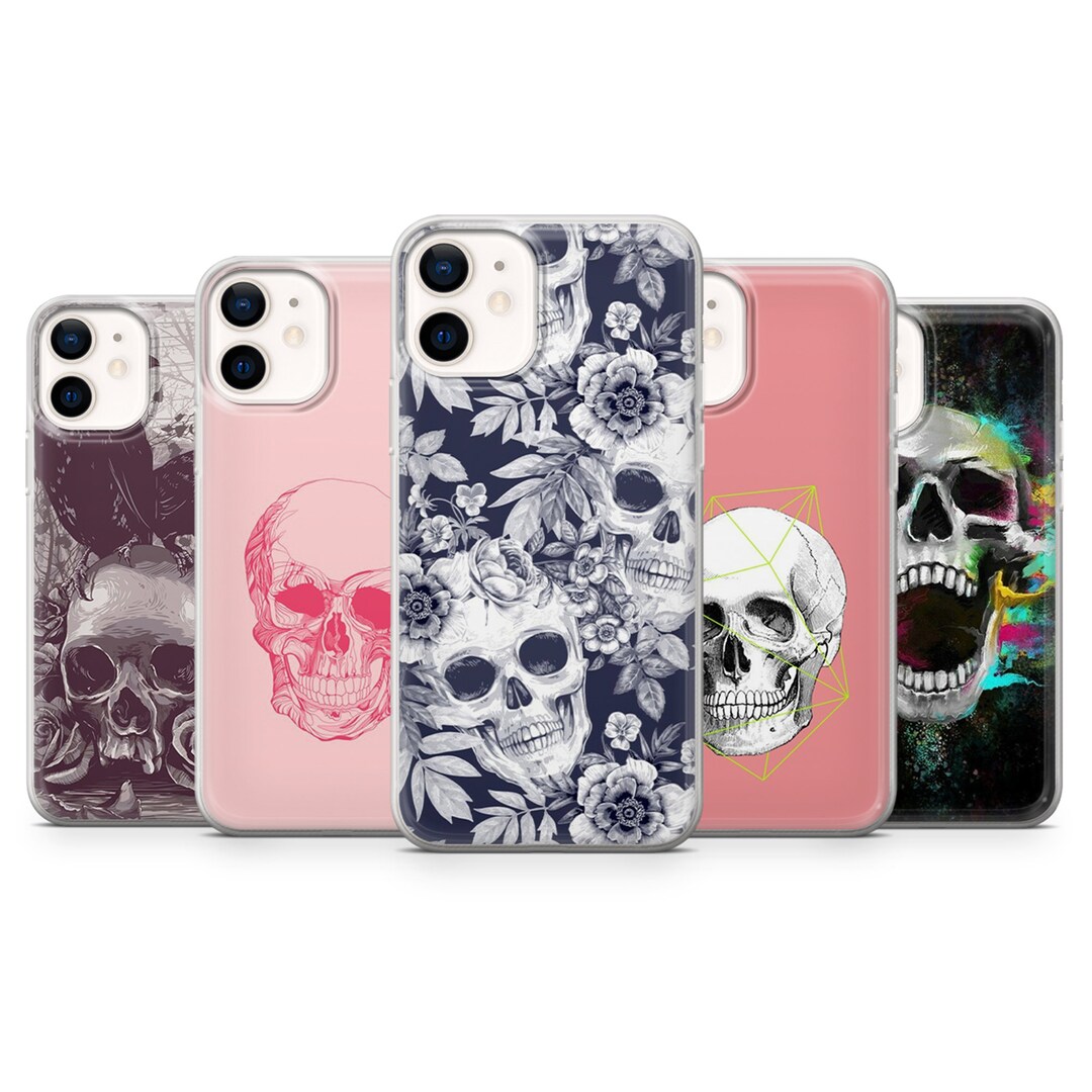 Skeleton Phone Case, Skull Samsung Case for iPhone 16, 15, 14 Pro Max ...