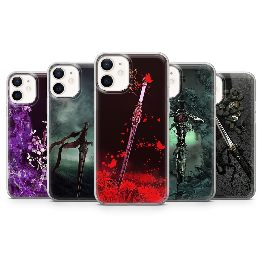 Katana Phone Case, Japanese Culture iPhone Cover for iPhone 16, 15, 14 ...