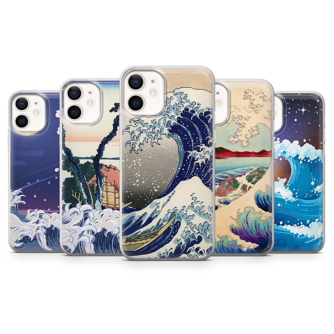 Japanese Wave Phone Cover, Kanagawa Wave iPhone Cover for iPhone 17, 16 ...