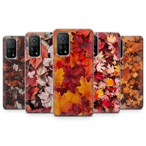 Fall Leaves Phone Cover, Autumn Phone Case for iPhone 17, 16, 15, 14 ...