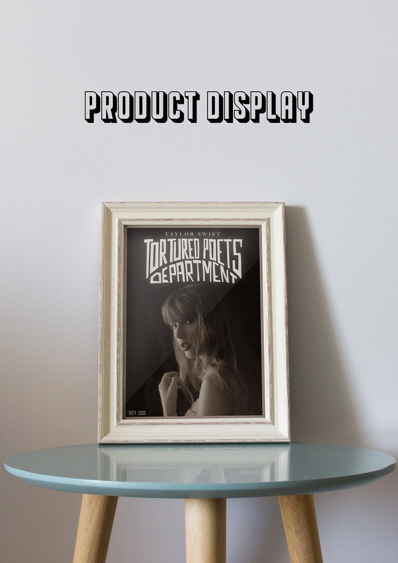 Taylor Swift Tortured Poets Department Poster unofficial A4 - Etsy