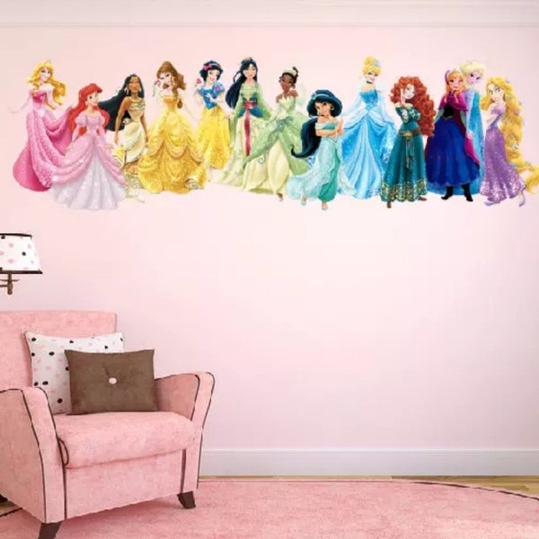 Princess Wall Decal - Etsy
