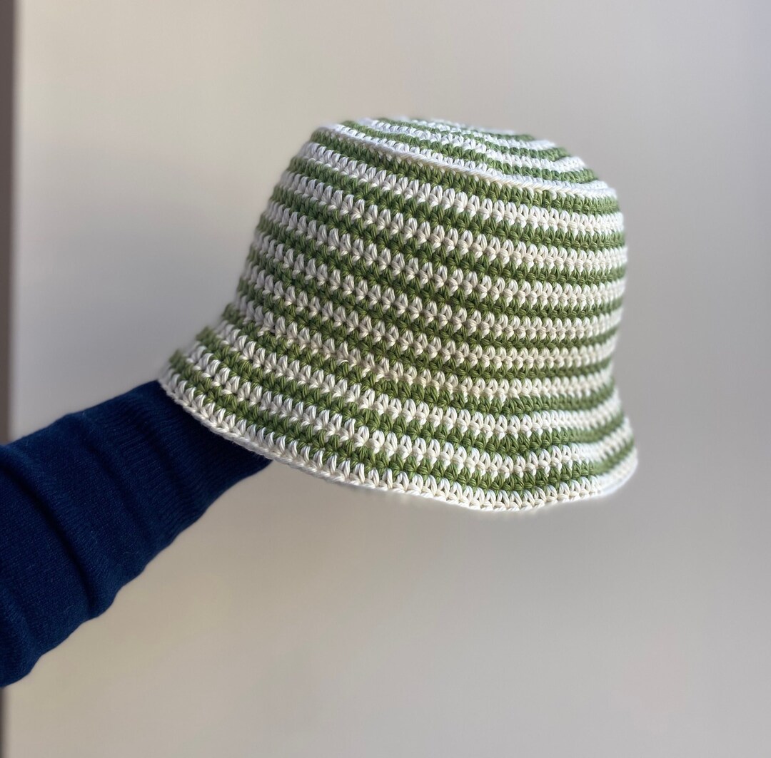 Striped Bucket Hat - Etsy