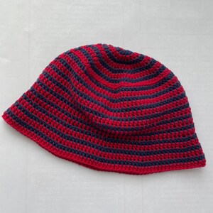 Striped Bucket Hat - Etsy