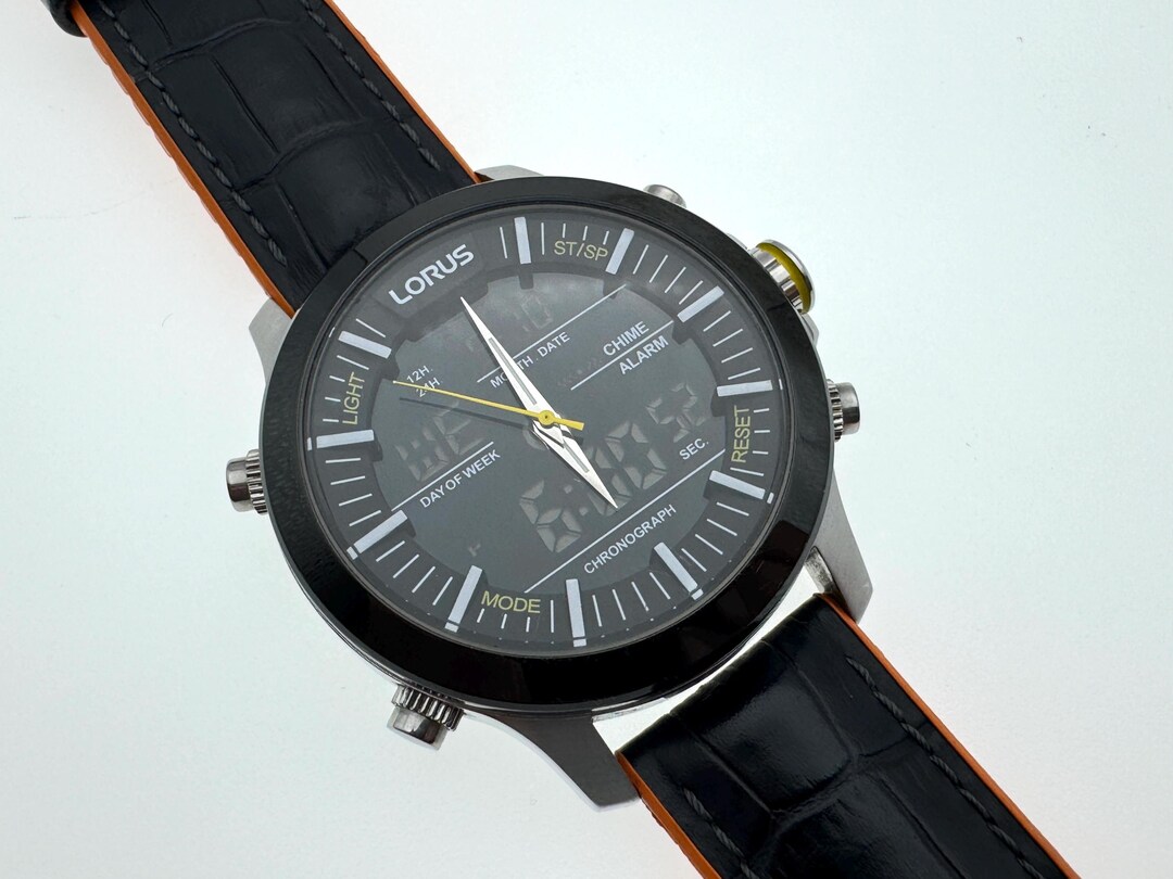 Lorus Watch by Seiko Chrono Alarm Men - Etsy