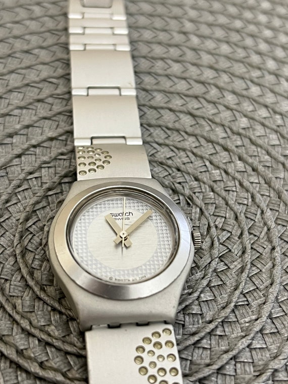 Women Swatch Irony Aluminium Watch - AG 2002 - Gem