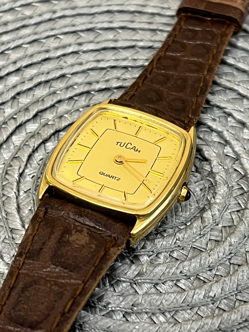 Vintage Tucah Watch - Swiss Made - Quartz - Women Watch - Etsy