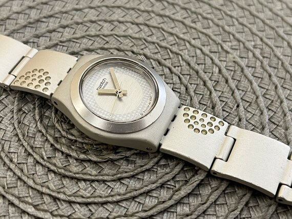Women Swatch Irony Aluminium Watch - AG 2002 - Gem