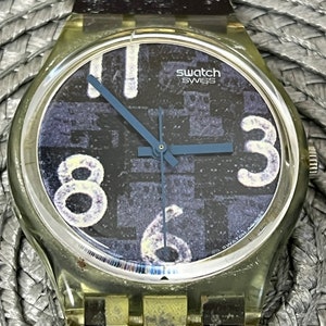 Vintage Swatch Watch Quartz AG 1995 - Etsy