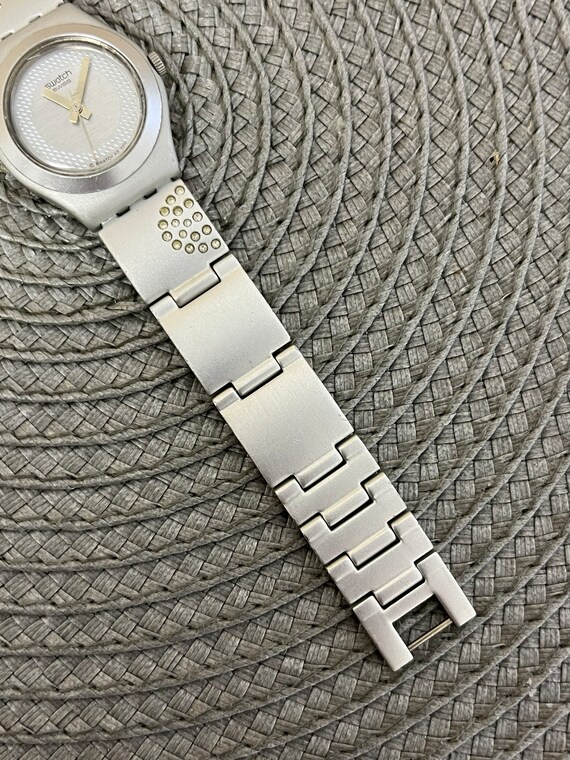 Women Swatch Irony Aluminium Watch - AG 2002 - Gem