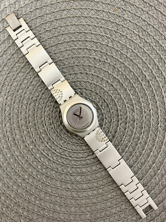 Women Swatch Irony Aluminium Watch - AG 2002 - Gem