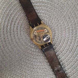 Vintage Swatch GK182 Watch Upside Down AG 1994 - Etsy