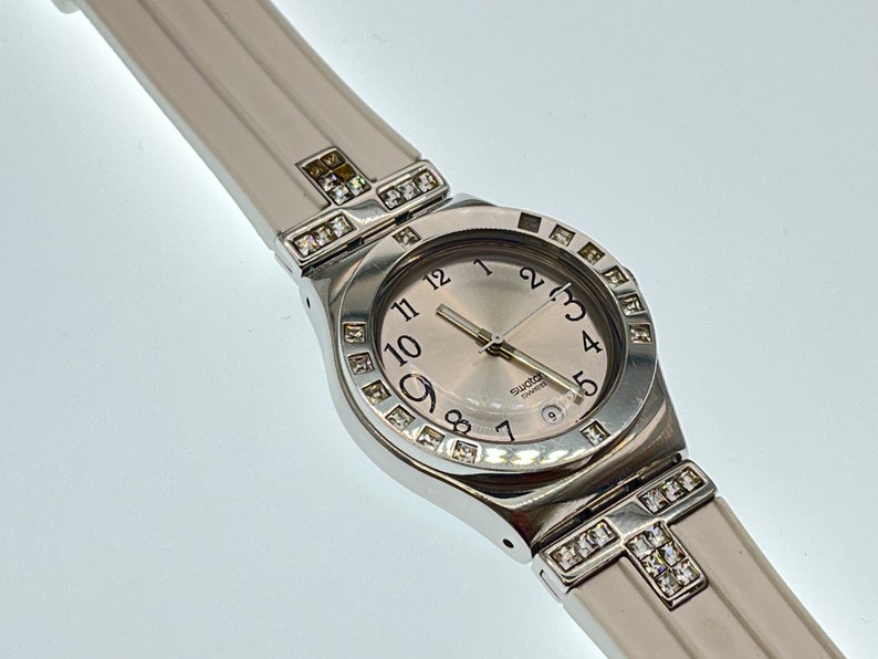 Lady's Swatch Irony St. Steel AG 2006 - Etsy