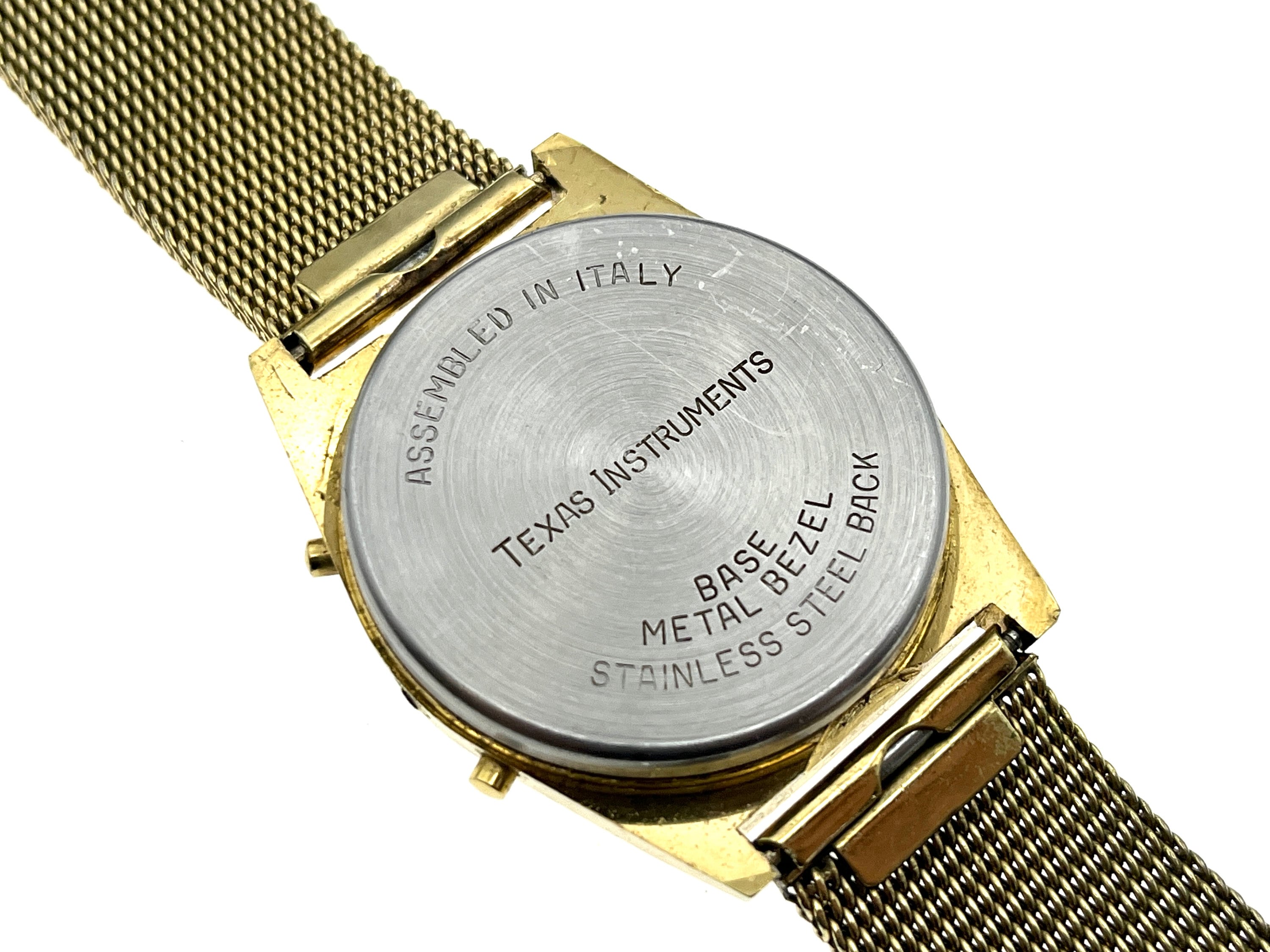 Texas Instruments Watch Vintage Digital Watch - Etsy