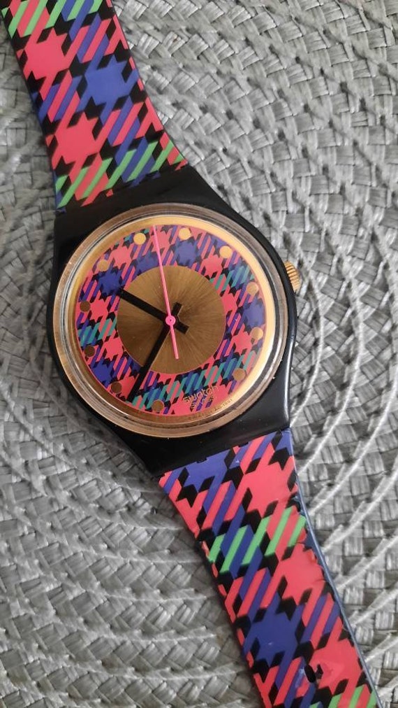swatch tweed ref gb147 - Gem