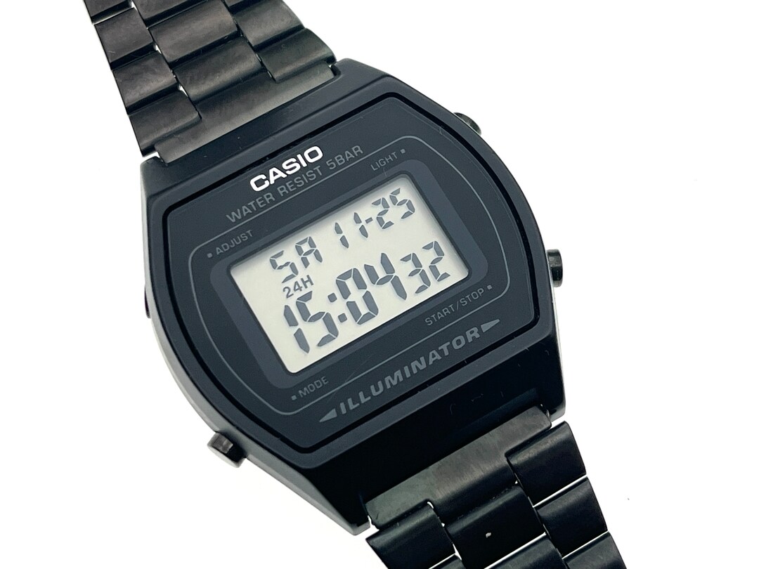 Digital Casio B640W Illuminator Watch - Etsy