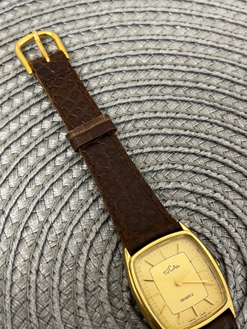 Vintage Tucah Watch - Swiss Made - Quartz - Women Watch - Etsy
