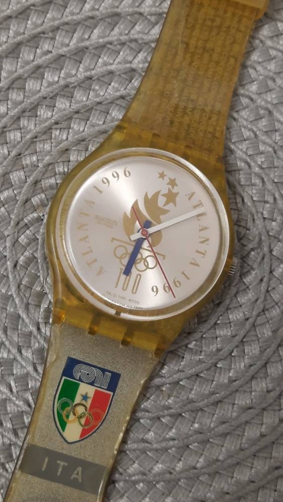 Vintage Swatch GZ150 ATLANTA 1996 Montre de léquipe - Etsy France
