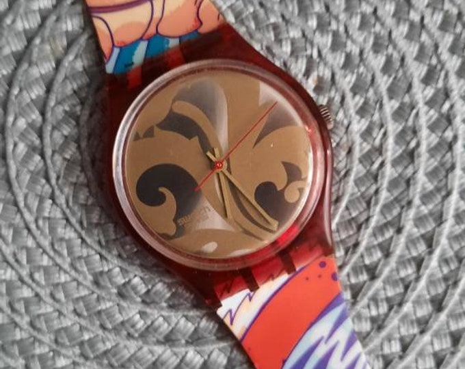 Vintage Swatch GK182 - Watch Upside Down - AG 1994 - Etsy