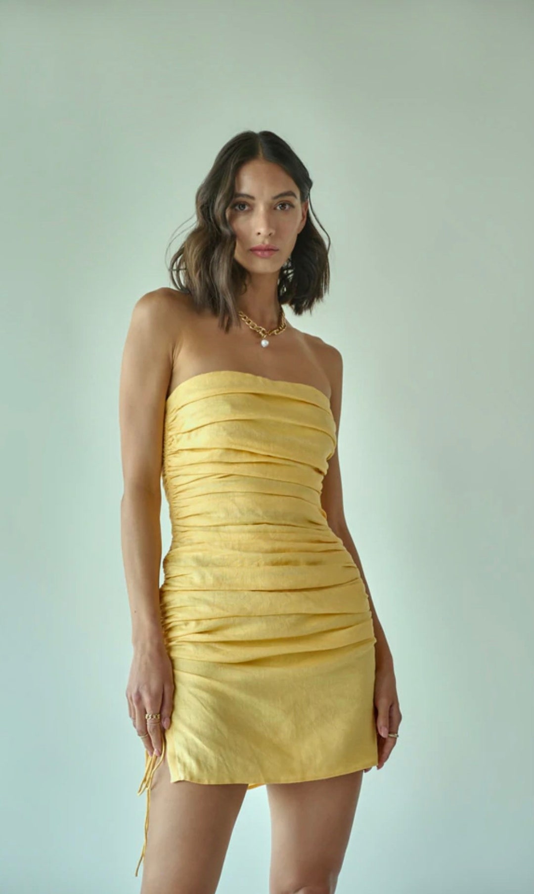 Clover Linen Dress - Etsy