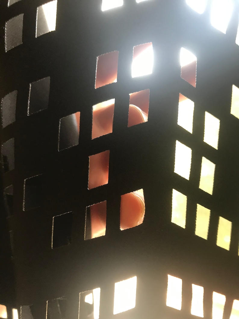 Night City View, Night Urban Skyline, Custom Shades, Modern Blackout ...