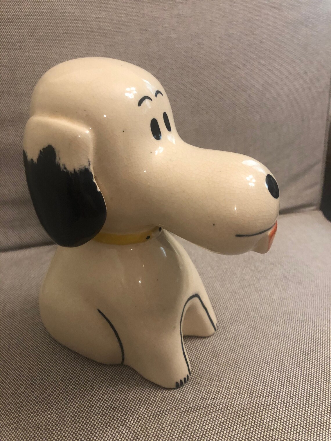 Vintage Snoopy Bank - Etsy