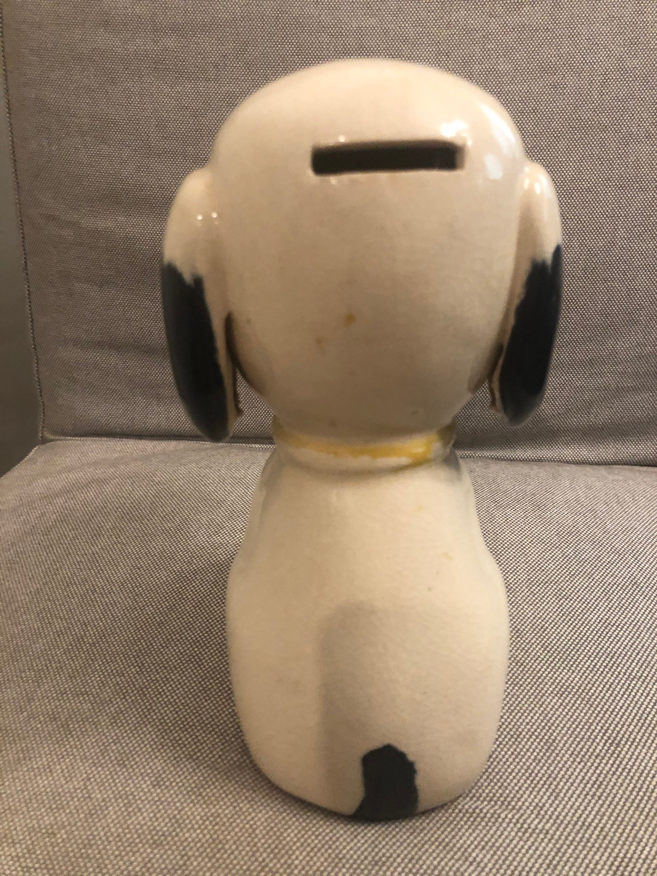 Vintage Snoopy Bank - Etsy