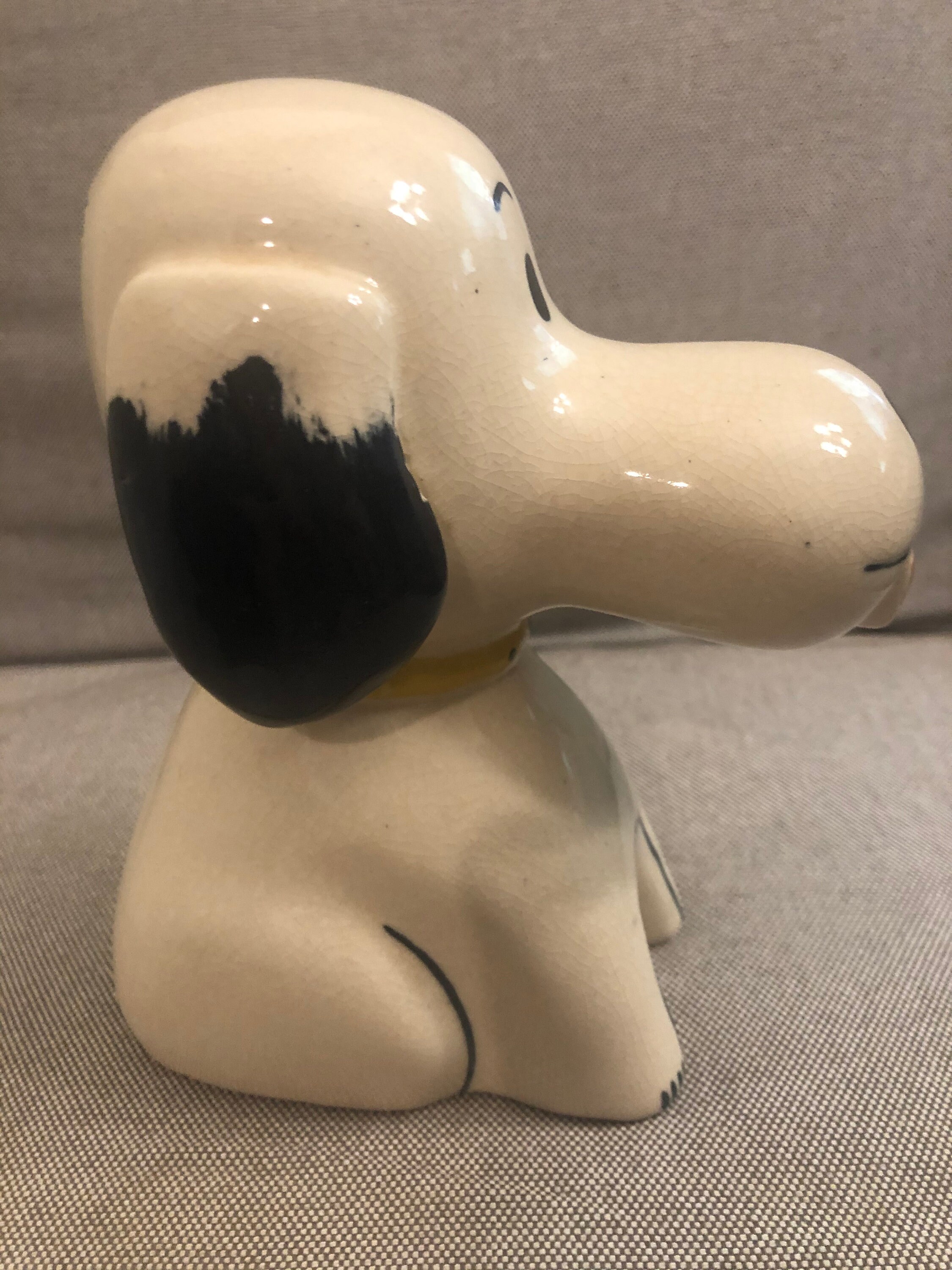 Vintage Snoopy Bank - Etsy