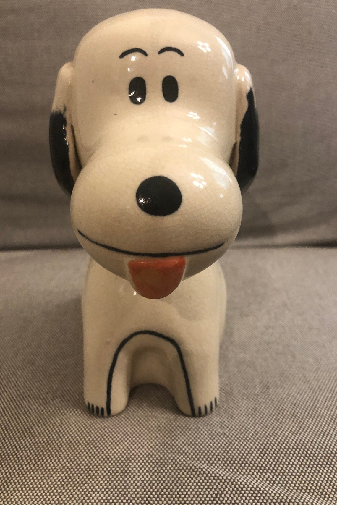 Vintage Snoopy Bank - Etsy