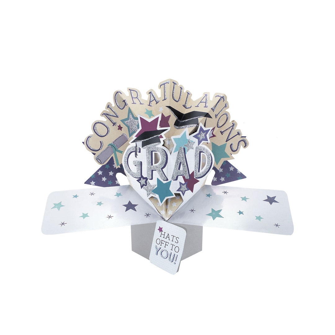 3D Popup Folding Card Congratulations Card Second Nature Pop - Etsy