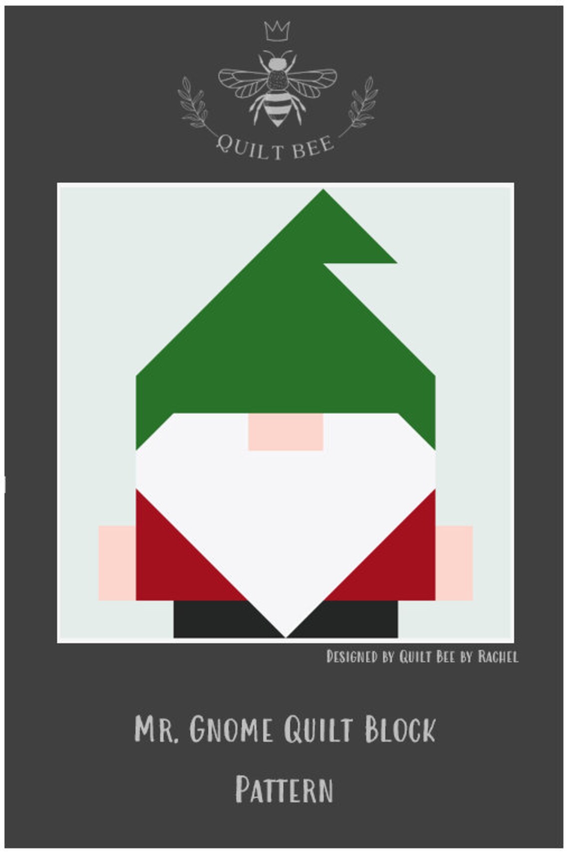 Mr. Gnome Quilt Block Pattern Revised PDF - Etsy