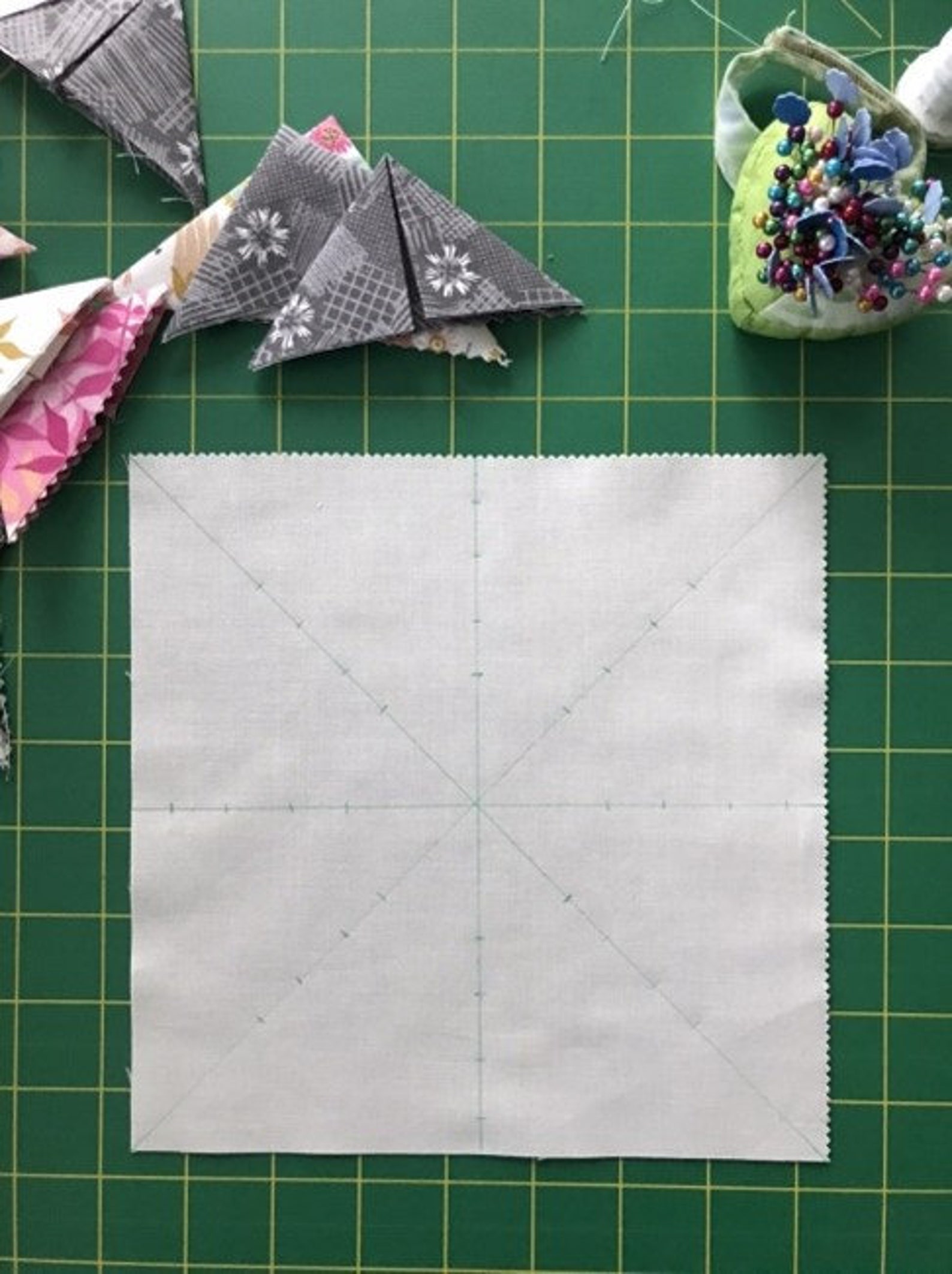Square Folded Star Potholder Pattern -PDF - Etsy