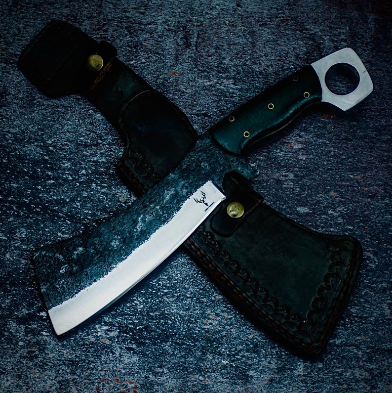 Fire Forged Machete Hung Knife Bushcraft Knife Gift for Groomsmen Gift ...