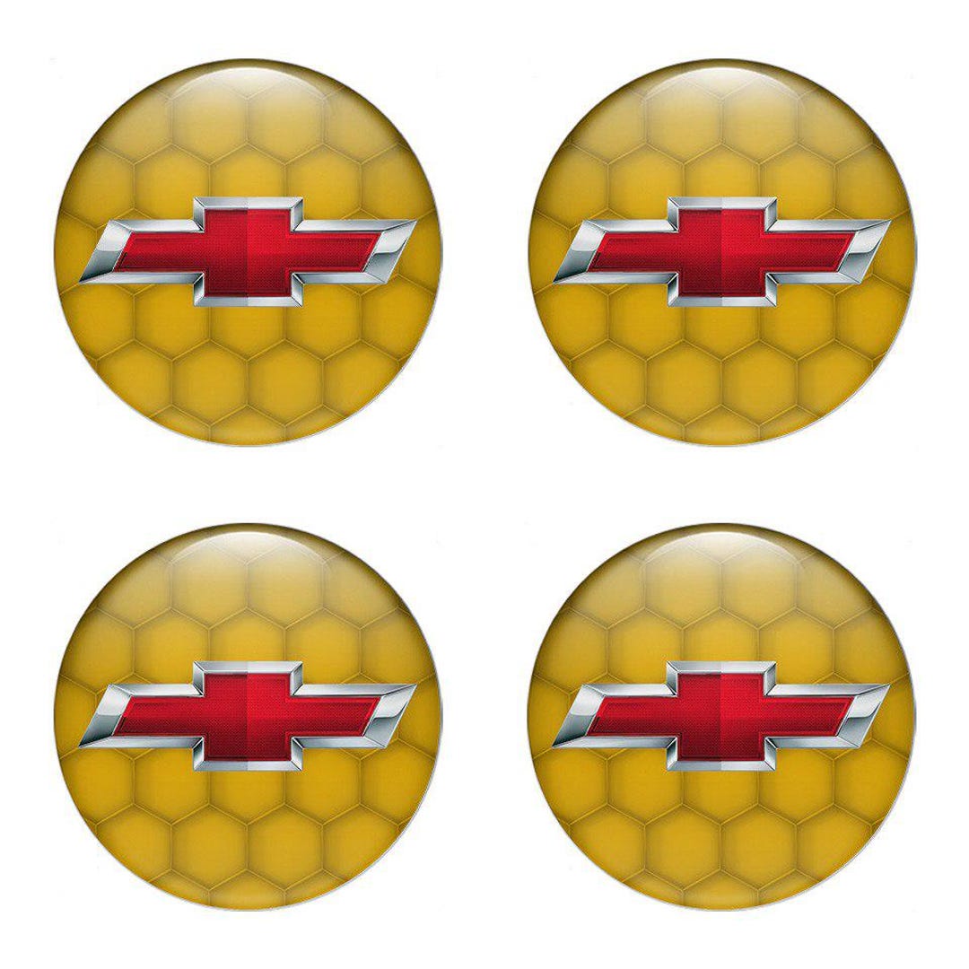 Chevrolet Epoxy Emblem Set, Domed 3D Silicone Stickers - Etsy