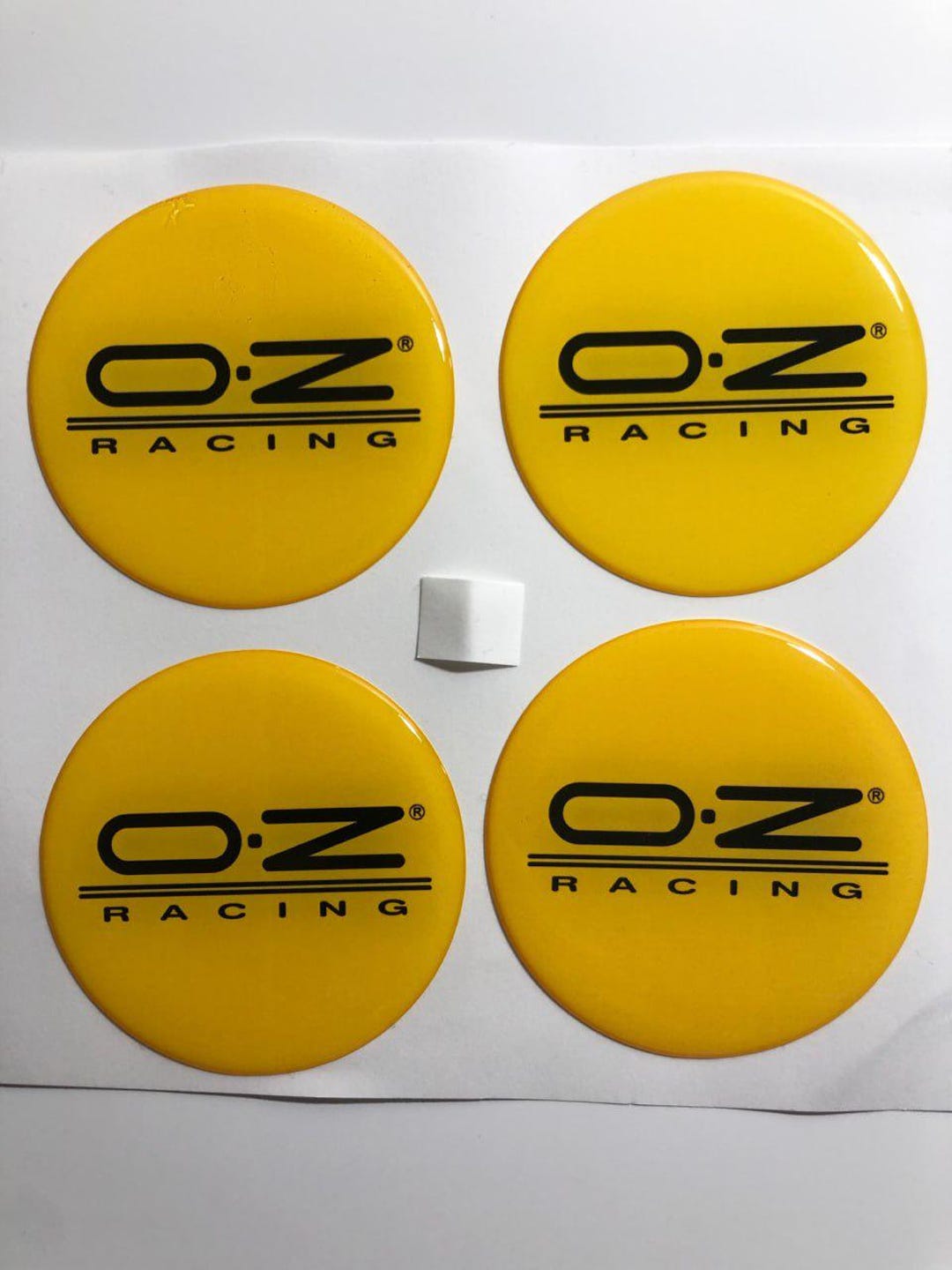 OZ Racing Epoxy Emblem Set of 4 X All Sizes Domed Silicone Stickers 3D ...