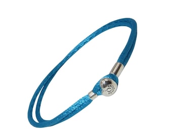Pandora Turquoise Leather Bracelet - Etsy