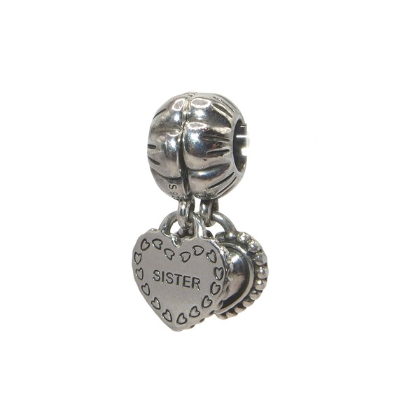 Silver Sister Charm - Etsy
